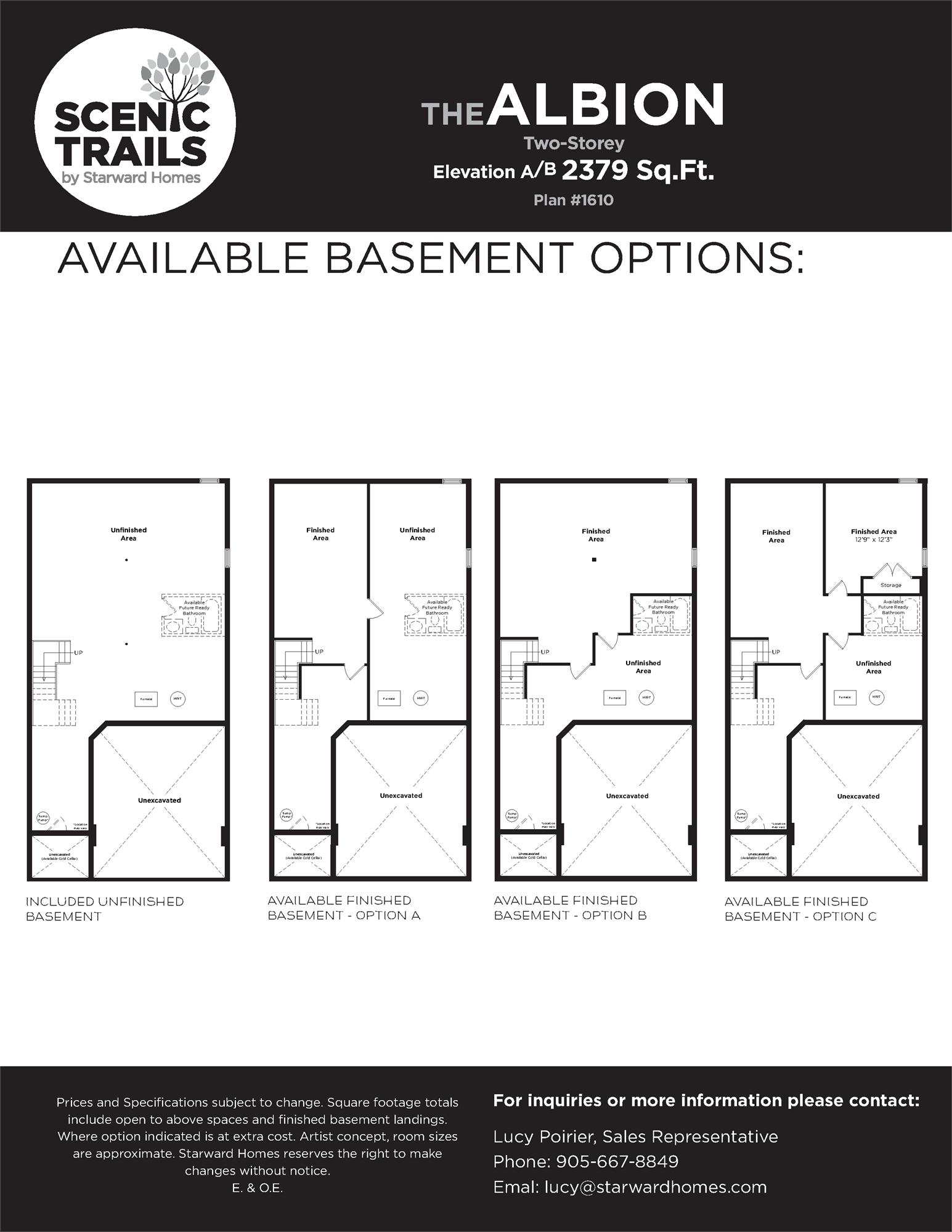 Scenic Trails | Albion | Floor Plans and Pricing