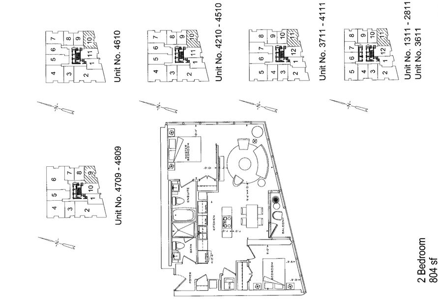 The L Tower - E1 Floor Plan, Toronto ON | Livabl