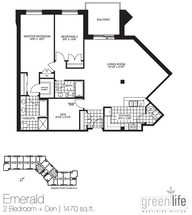 GreenLife West Side Condominiums | Emerald | Floor Plans and Pricing