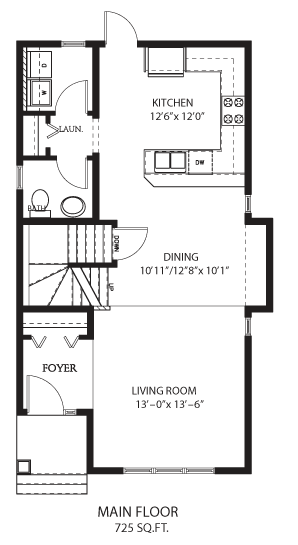 EvansRidge - Cambridge Floor Plan, Calgary AB | Livabl
