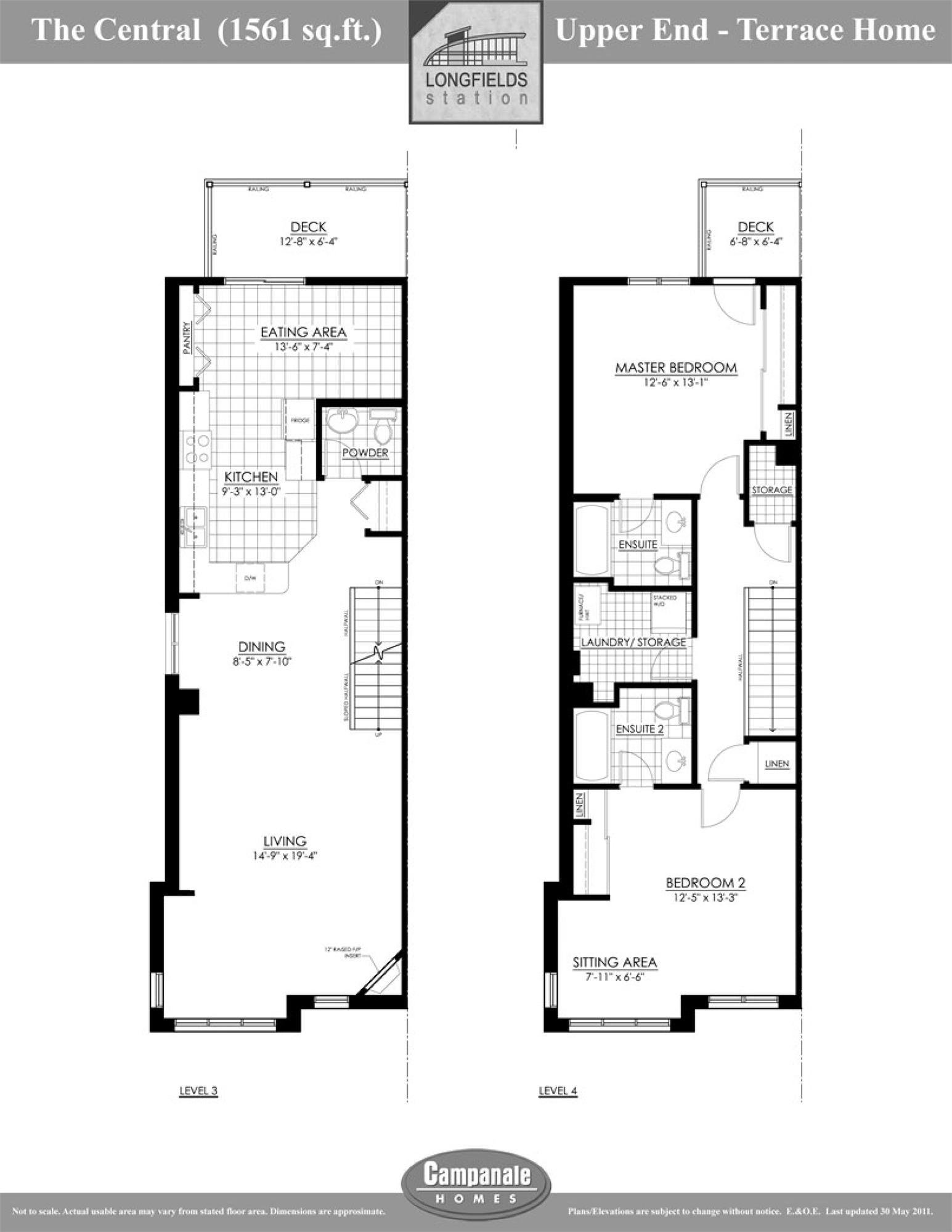 The Station Luxury Condo - The Central Floor Plan, Ottawa ON | Livabl
