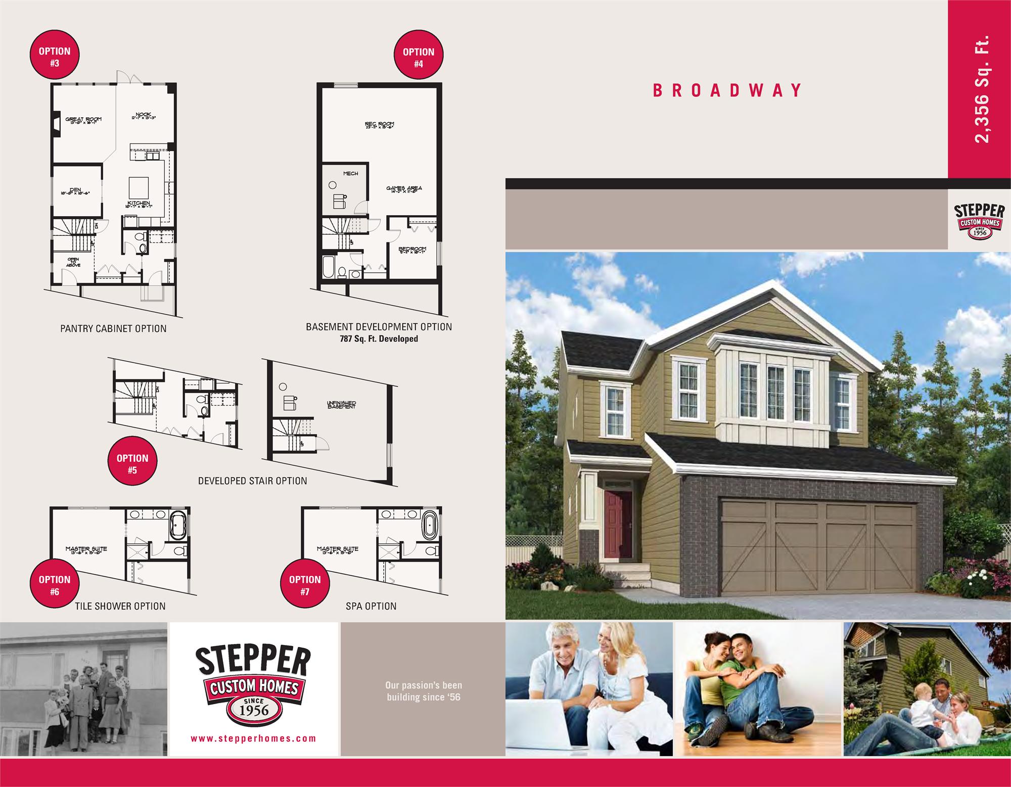 Copperfield - Broadway Floor Plan, Calgary AB | Livabl