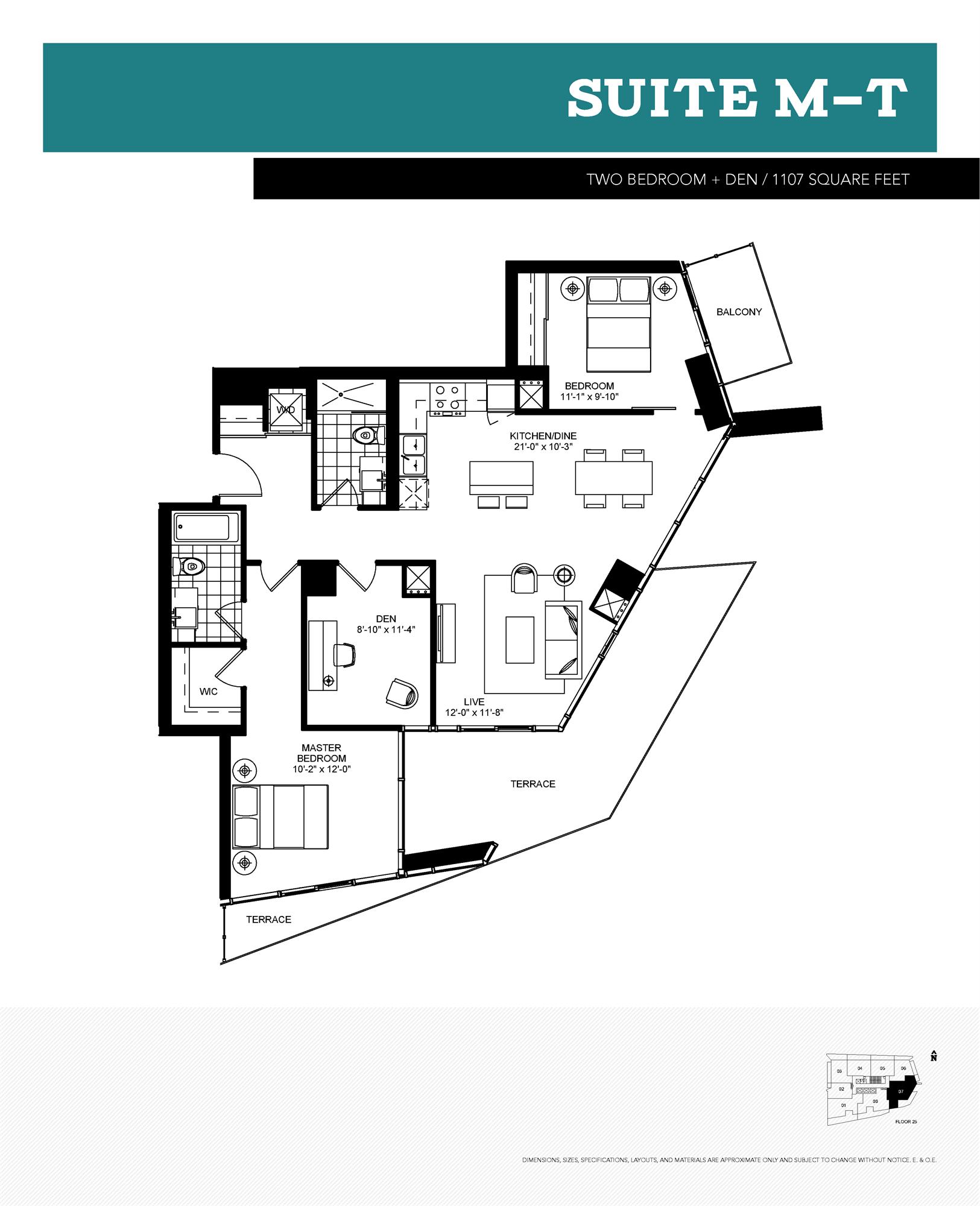 Garrison Point | Suite M-T | Floor Plans and Pricing