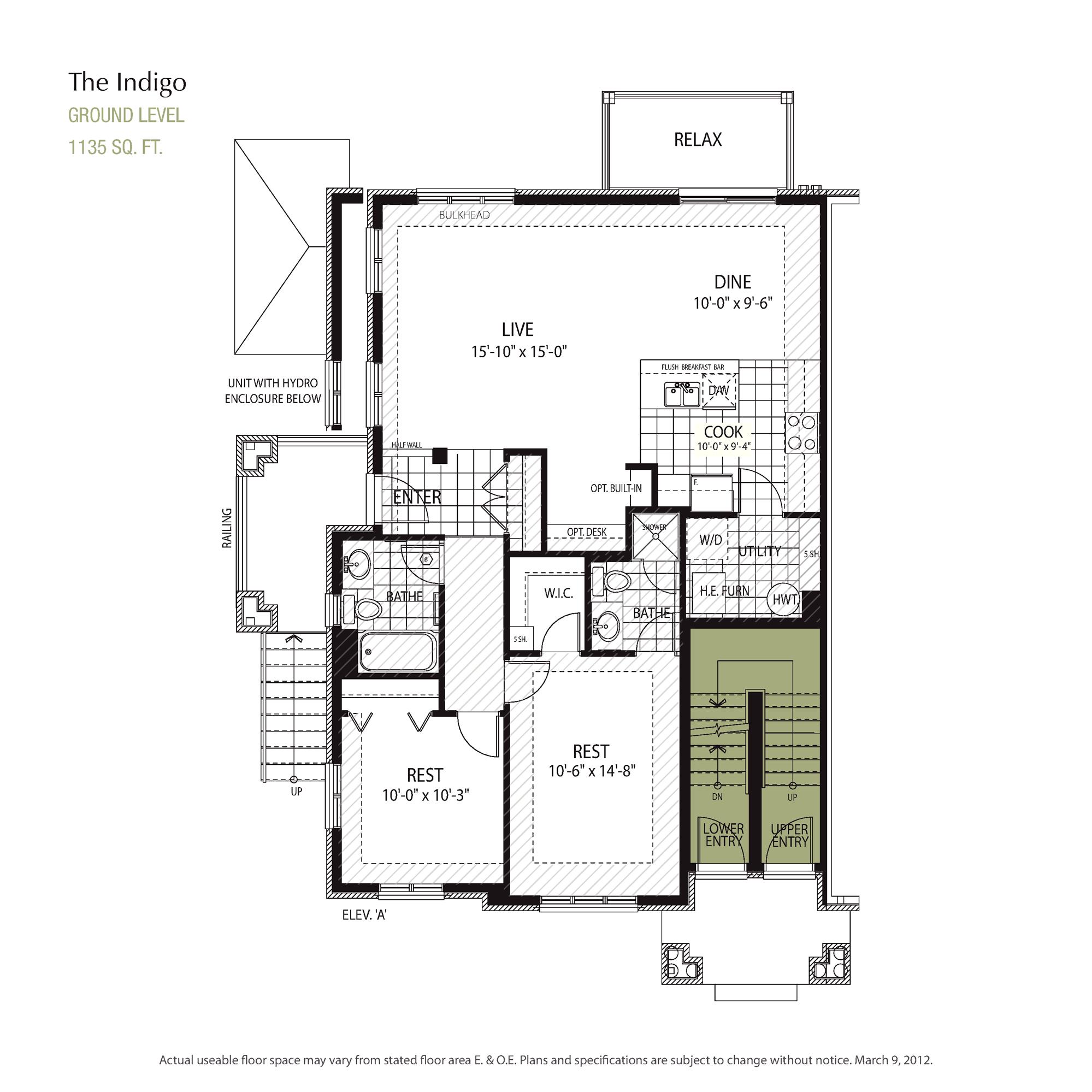 Jade Condo Flats at Barrhaven - Indigo Floor Plan, Ottawa ON | Livabl