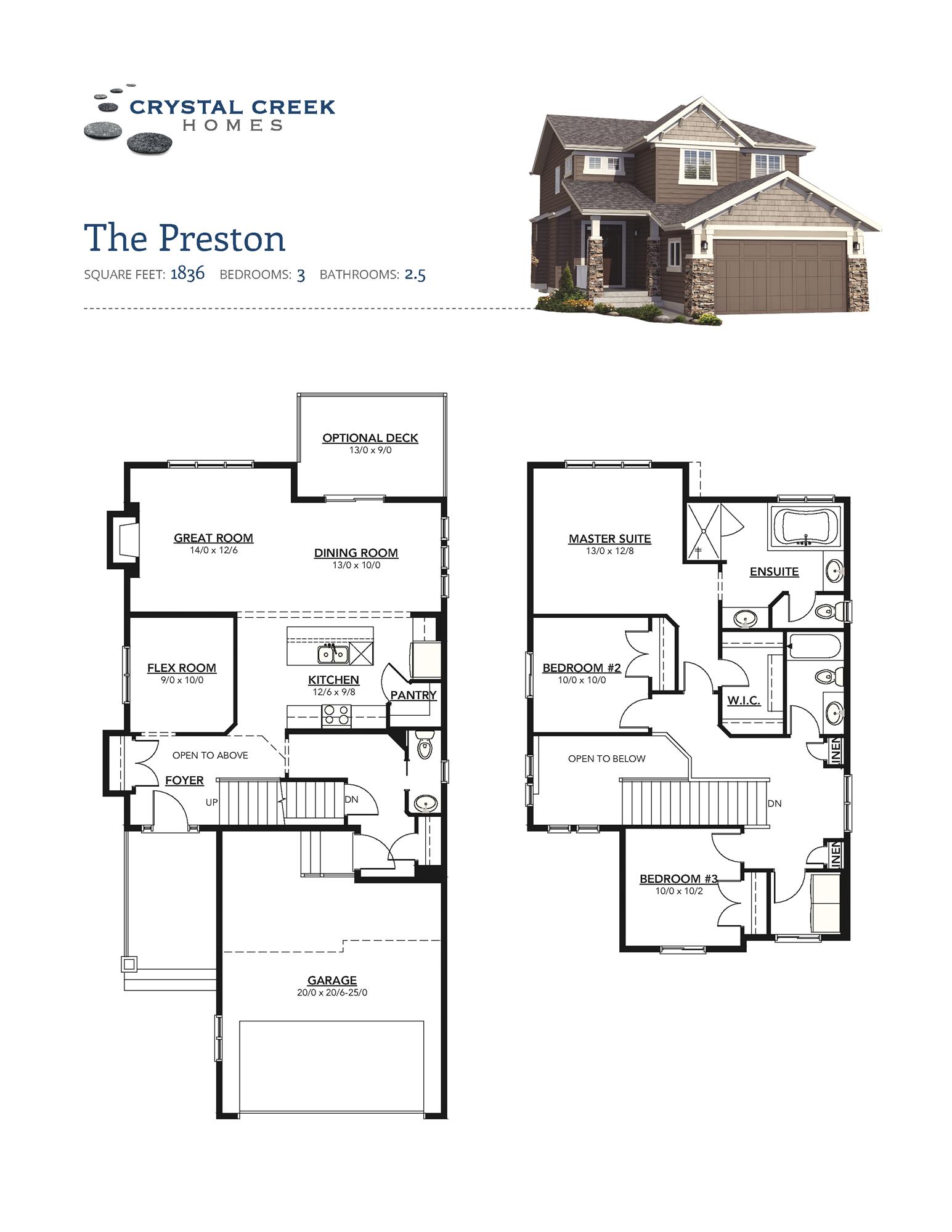 Aspen Woods Estates - Preston Floor Plan, Calgary AB | Livabl
