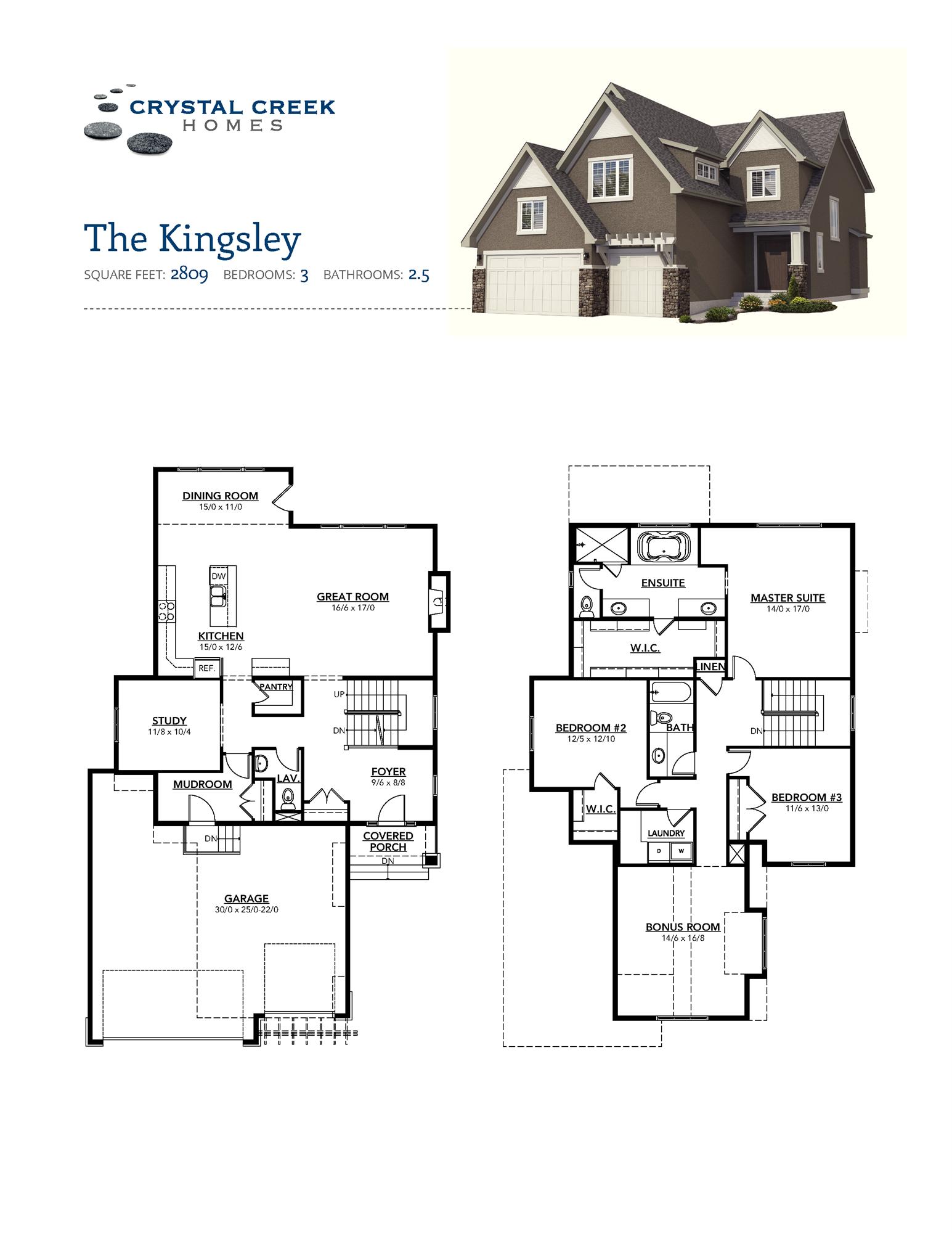 Currie - Kingsley Floor Plan, Calgary AB | Livabl