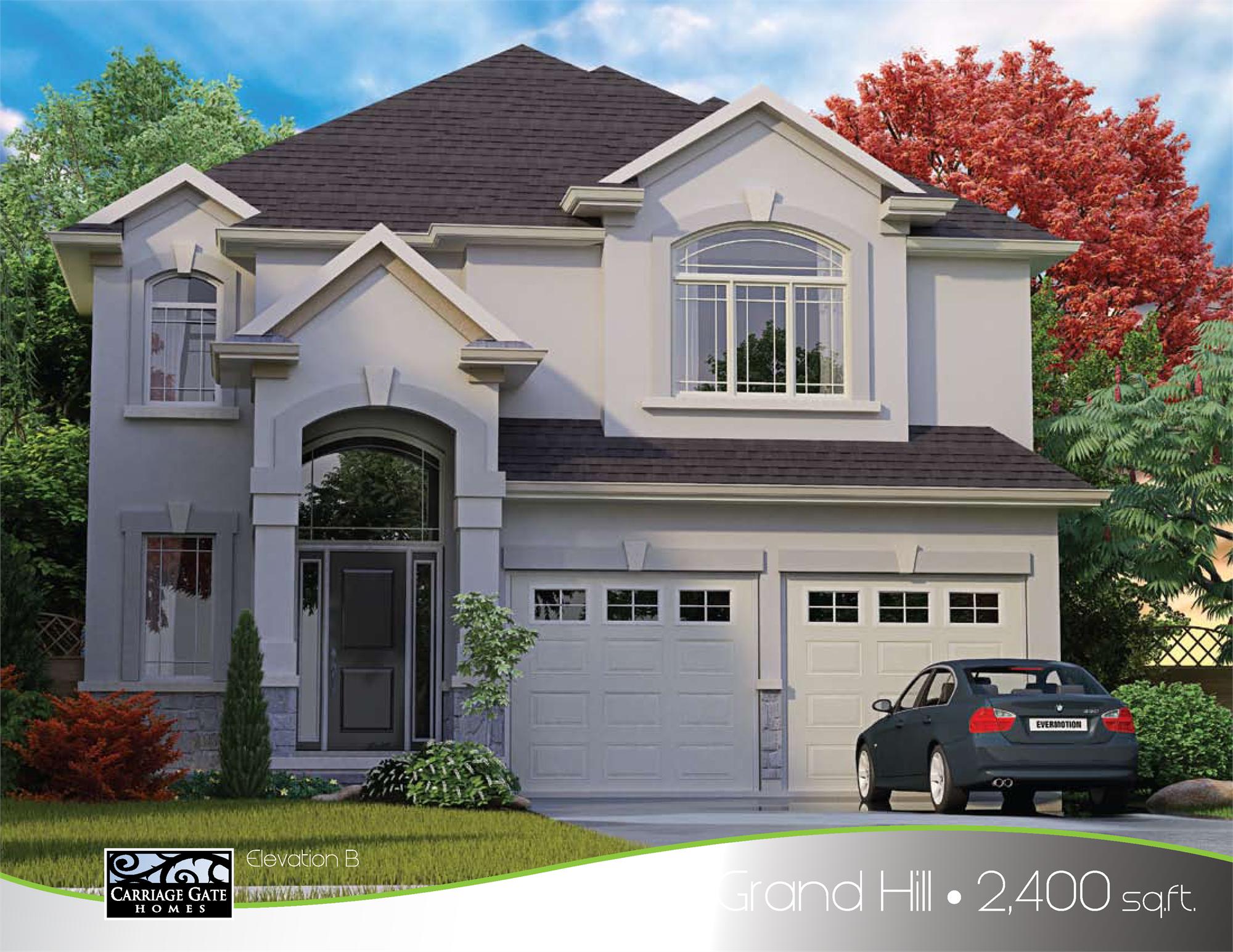 Grand Hill floor plan at Highbury Hill in Hamilton, ON