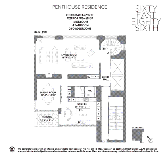 Sixty East Eighty Sixth - PENTHOUSE, Manhattan NY | Livabl