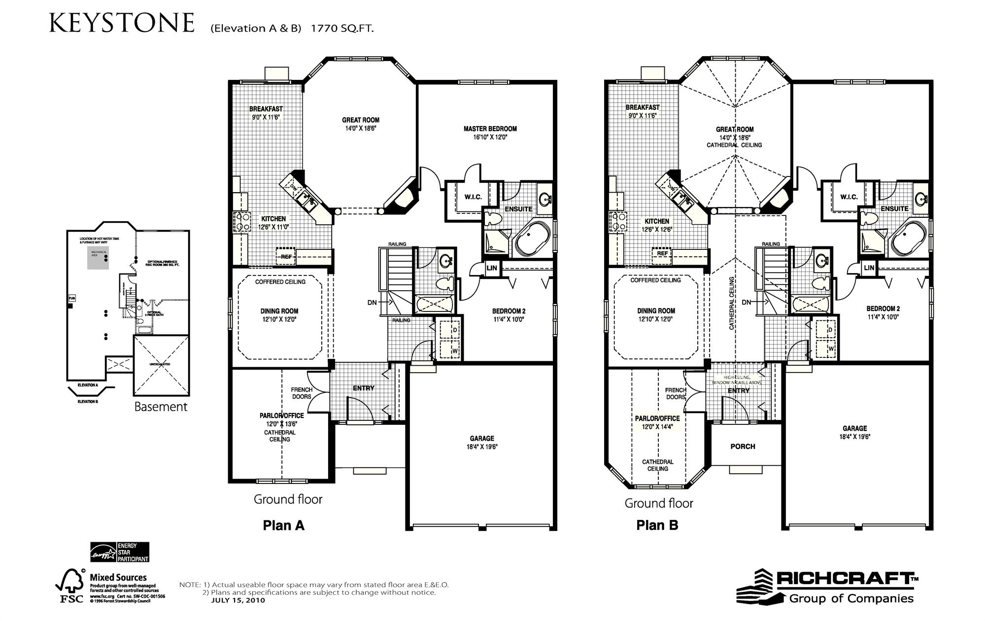 Fernbank Crossing - Keystone Floor Plan, Ottawa ON | Livabl
