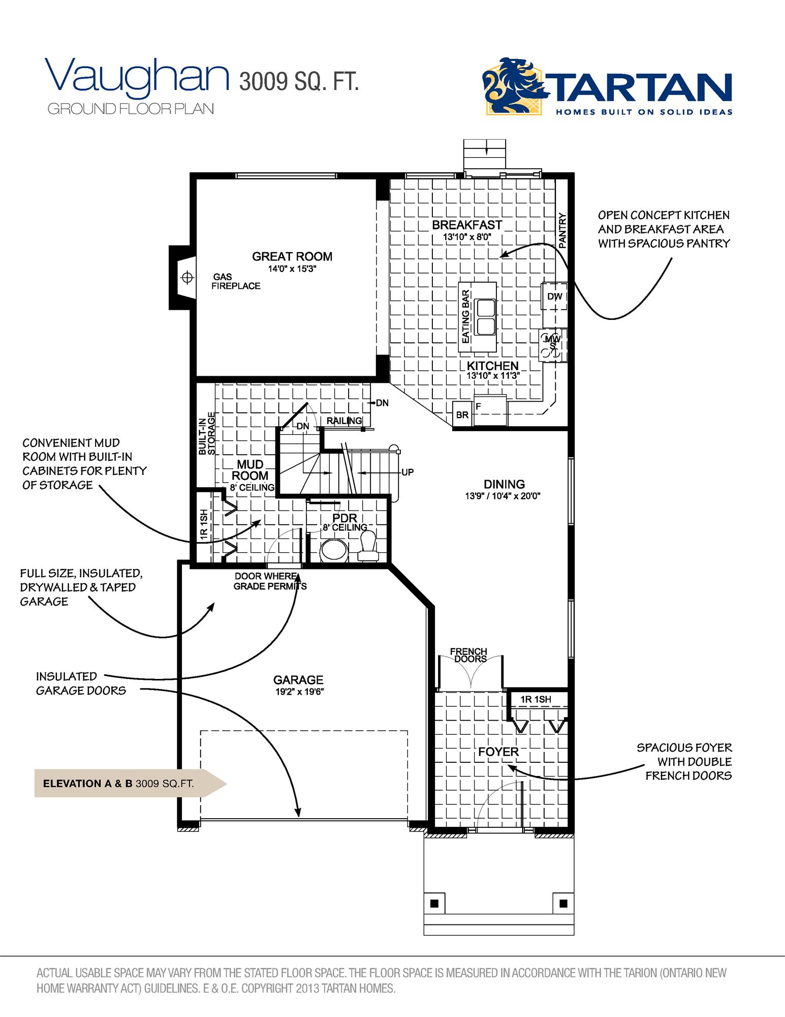 Havencrest - Vaughan Floor Plan, Ottawa ON | Livabl