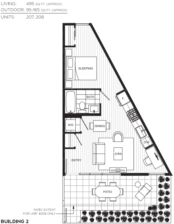 Canvas - H2 Floor Plan, Vancouver BC | Livabl