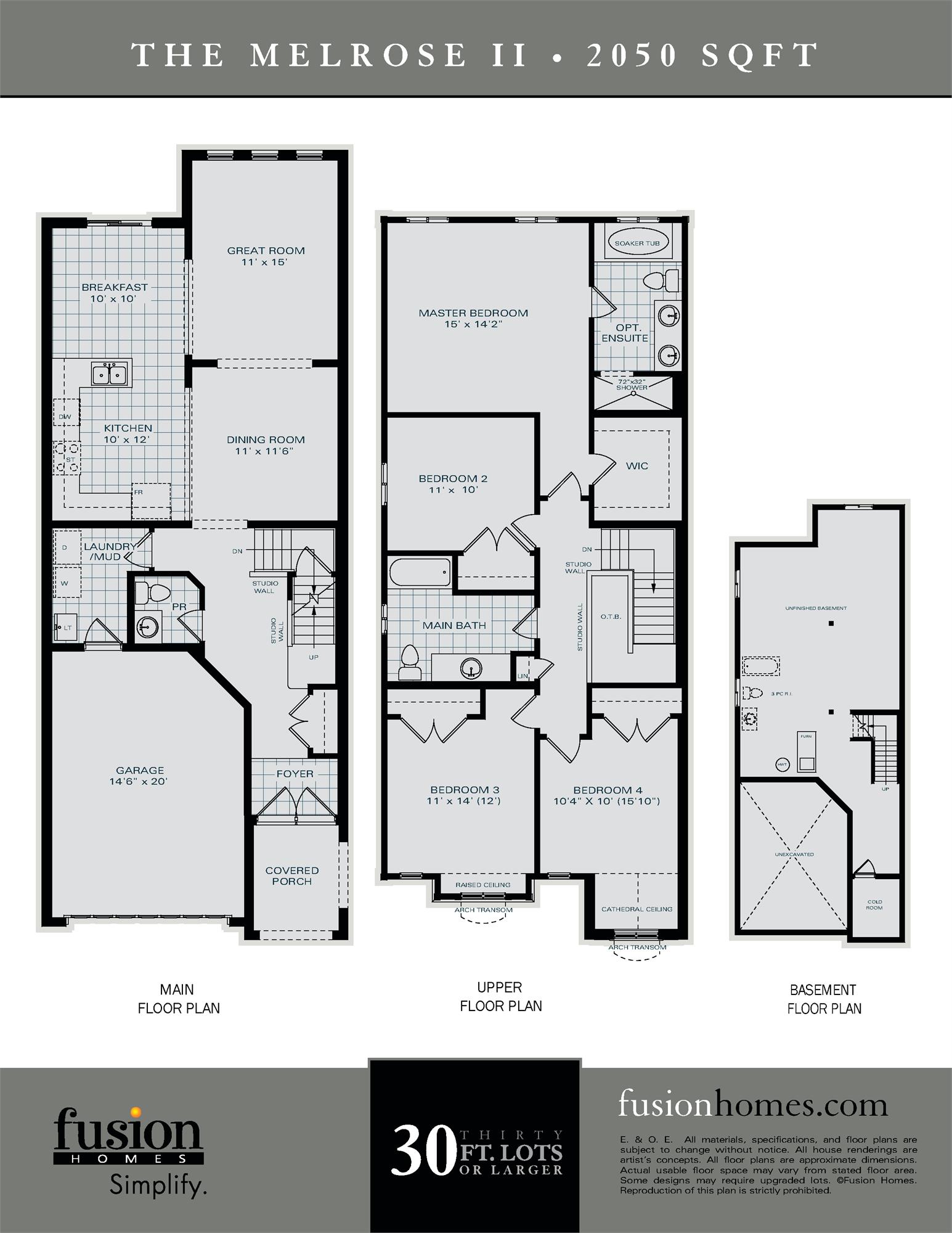 Solterra - The Melrose II A Floor Plan, Guelph ON | Livabl