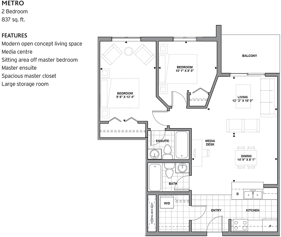 Legacy Gate | Metro | Floor Plans and Pricing