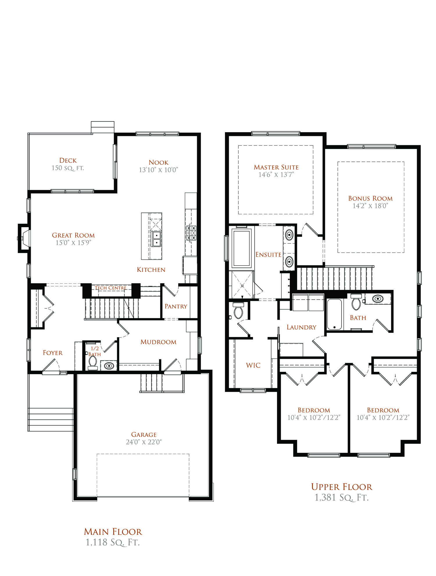 Cranston's Riverstone - Manhattan 4 Floor Plan, Calgary AB | Livabl