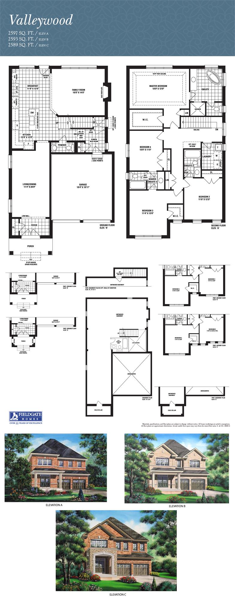 Aurora Trails | Valleywood | Floor Plans and Pricing