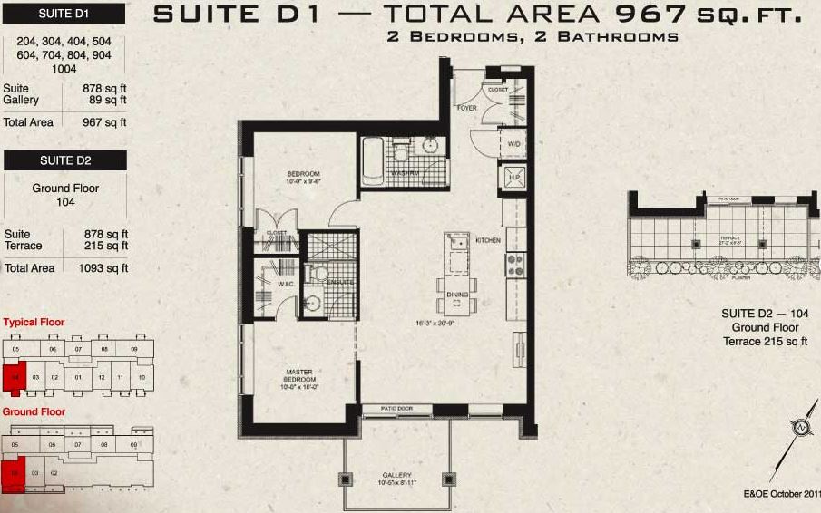 Legendary Warehouse Lofts - D2 Floor Plan, Ottawa ON | Livabl