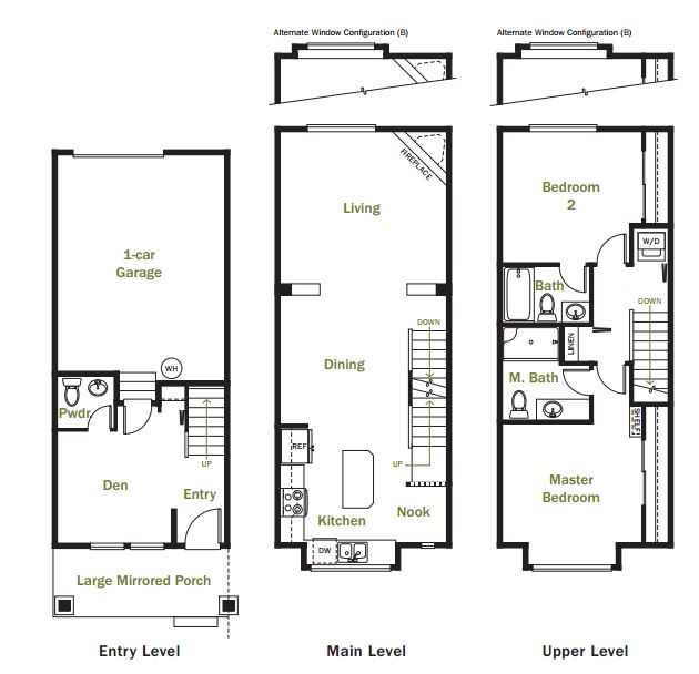 High Point - E1 Floor Plan, Seattle WA | Livabl
