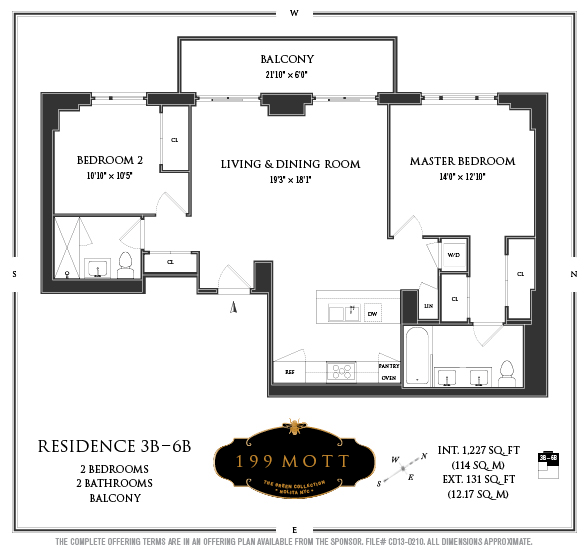 199 Mott Street | 3B | Floor Plans and Pricing