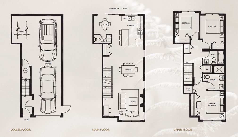 Nature's Gate at Eaglewind - Cedar Floor Plan, Squamish BC | Livabl