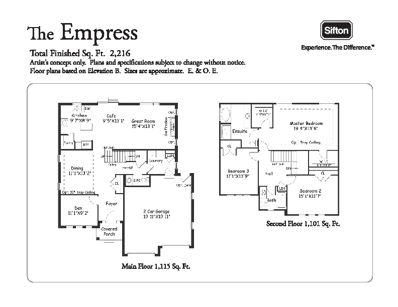 Andover Trails | The Empress | Floor Plans and Pricing