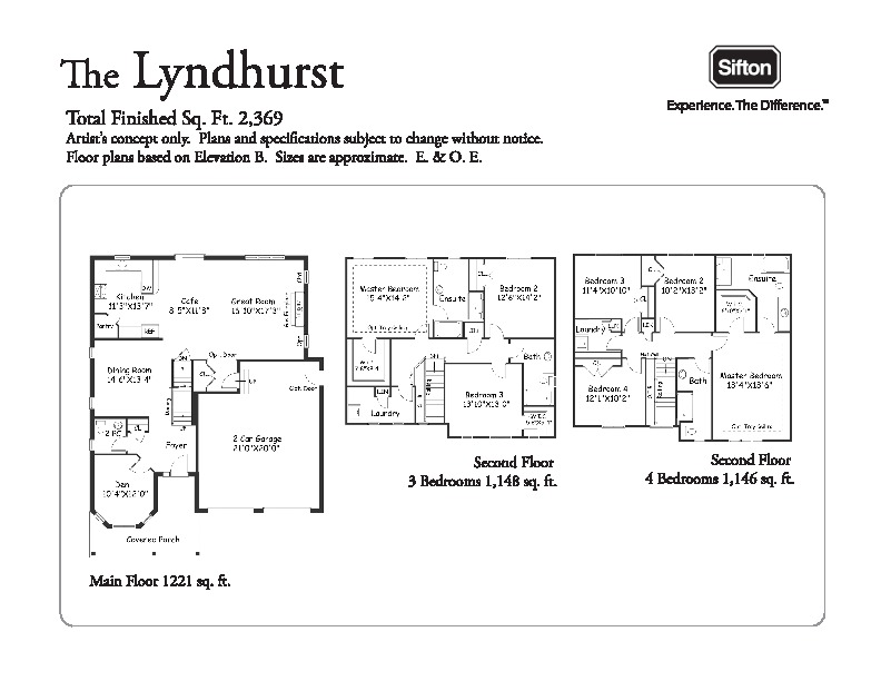 Ballymote Woods on Sunningdale - The Lyndhurst Floor Plan, London ON | Livabl