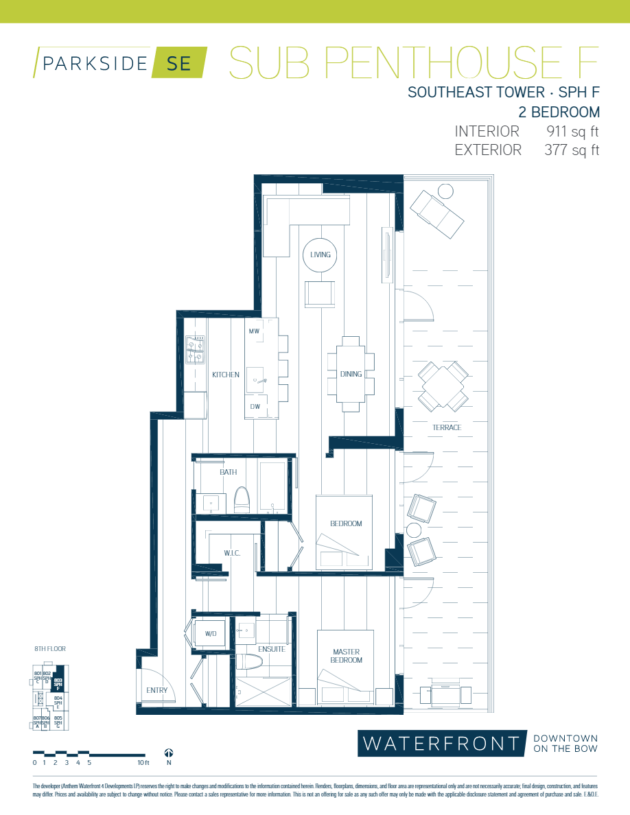 Waterfront Parkside South East Tower | SPH F | Floor Plans and Pricing