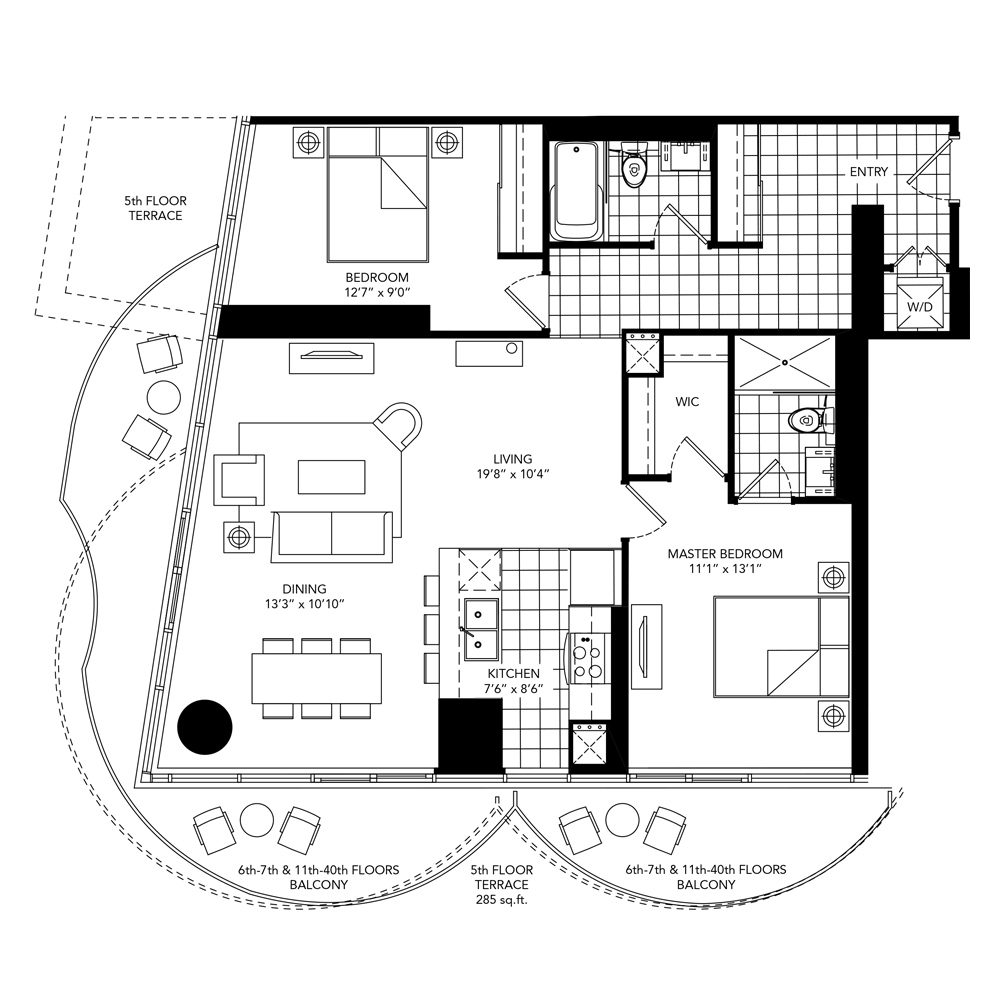 Claridge Icon - New Gehry Floor Plan, Ottawa ON | Livabl