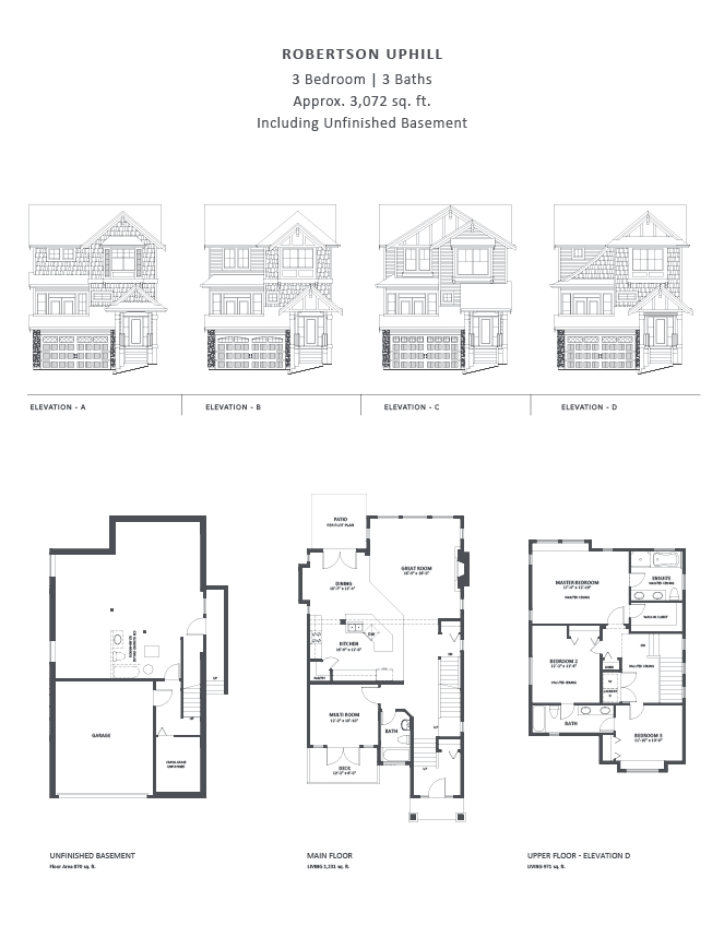 Robertson Heights | Robertson Uphill | Floor Plans and Pricing