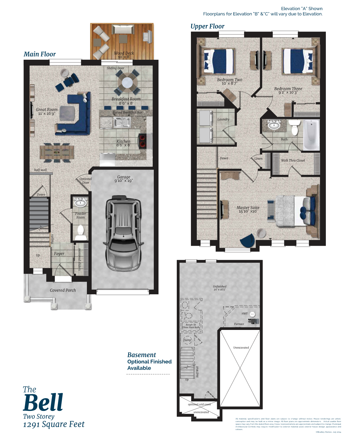 Innisfil Meadows | Bell | Floor Plans and Pricing