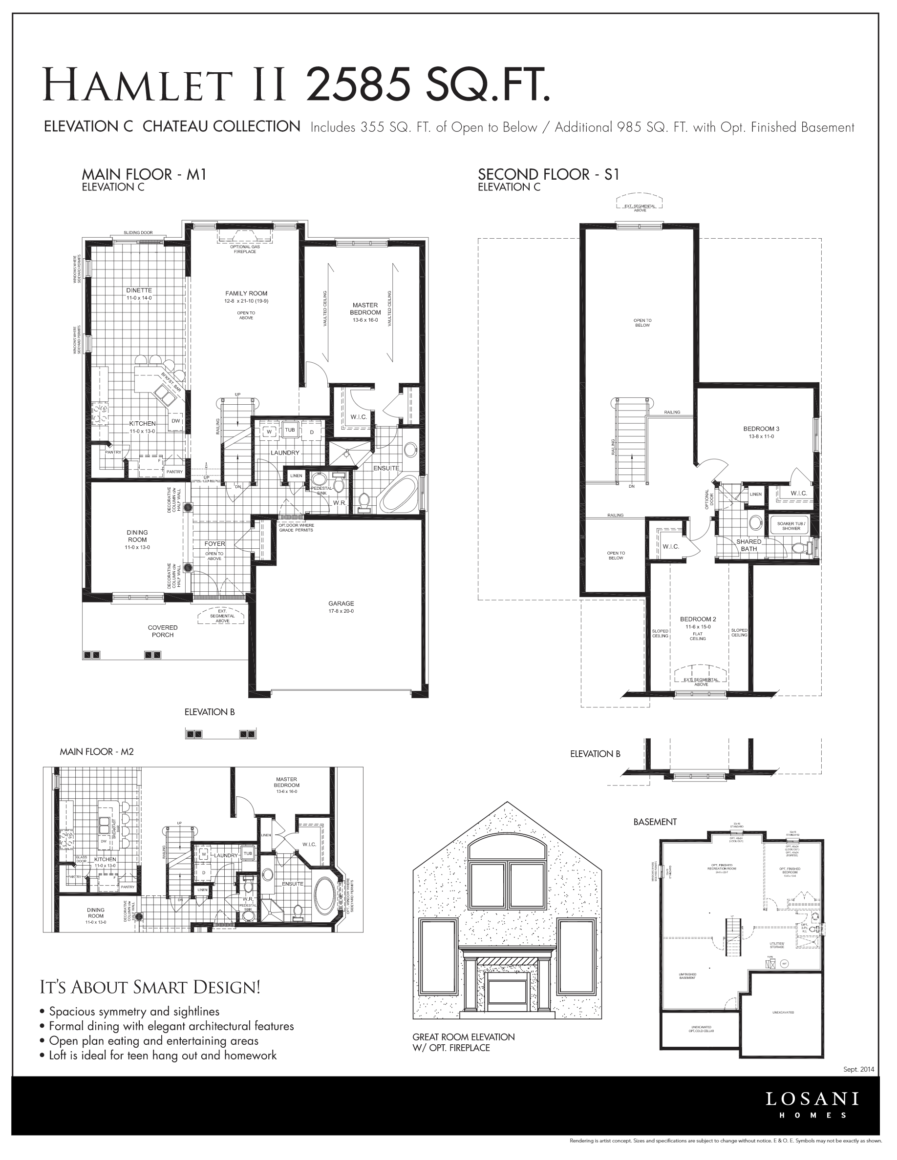 Fairgrounds Finale - Hamlet II Floor Plan, Hamilton ON | Livabl