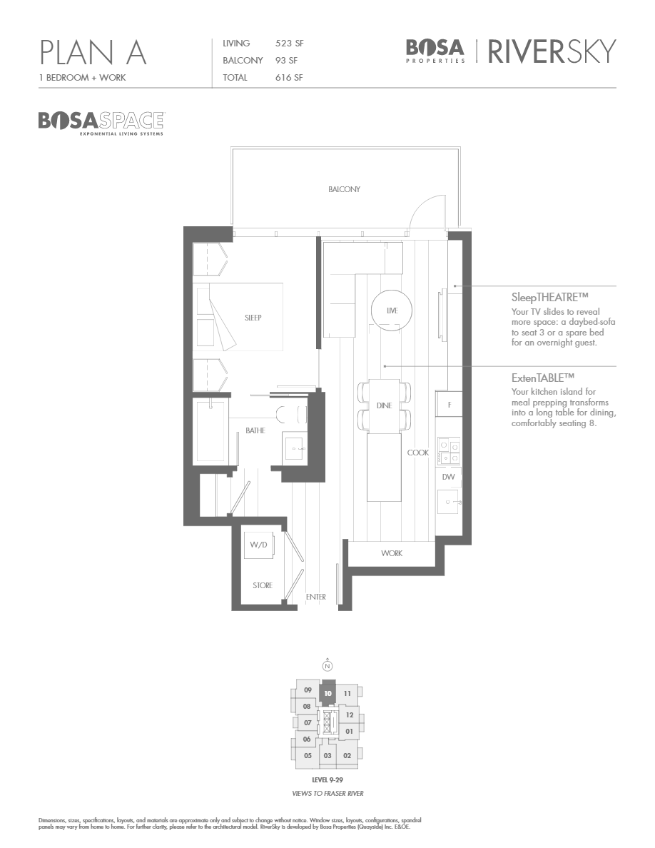 RiverSky | Plan A | Floor Plans and Pricing