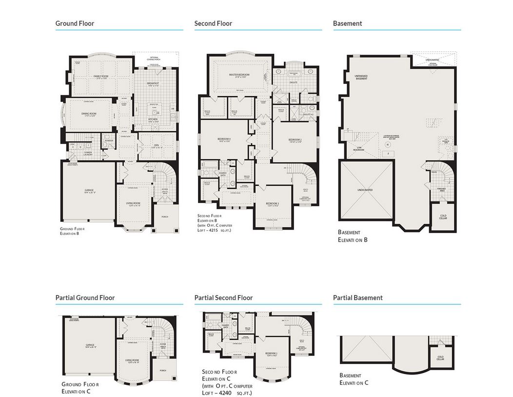View in Vaughan - Phase 2 - The St Germain Floor Plan, Vaughan ON | Livabl