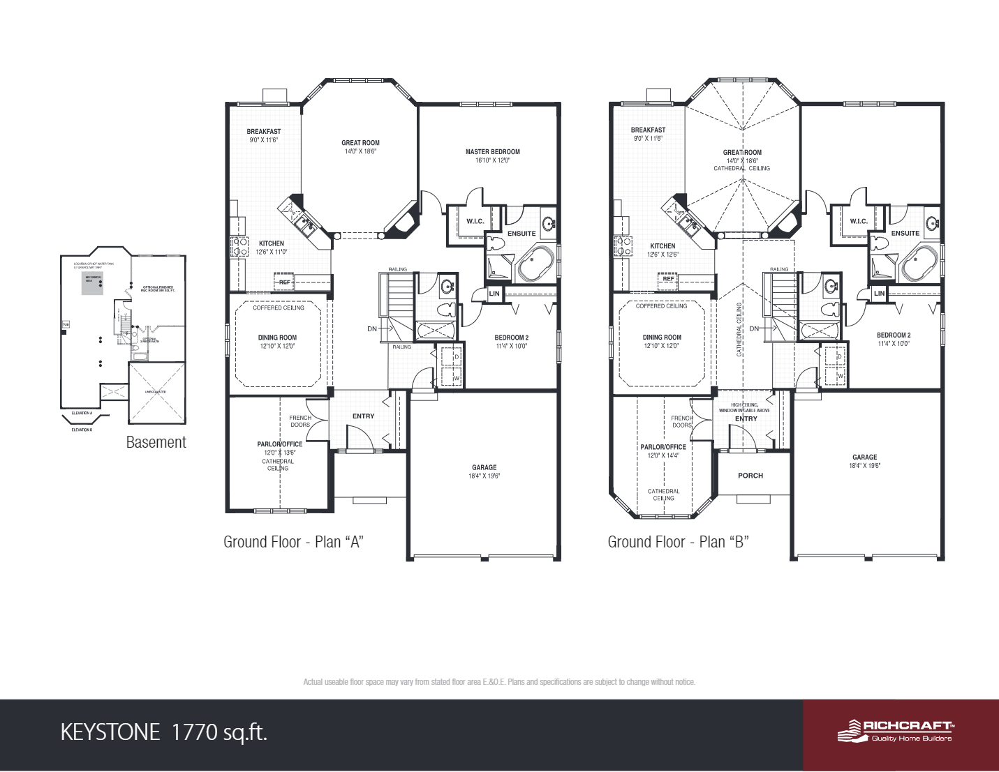 Trailsedge East - Keystone Floor Plan, Ottawa ON | Livabl