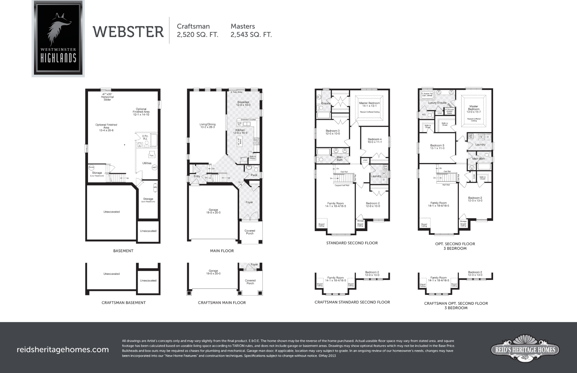 Westminster Highlands | Webster | Floor Plans and Pricing