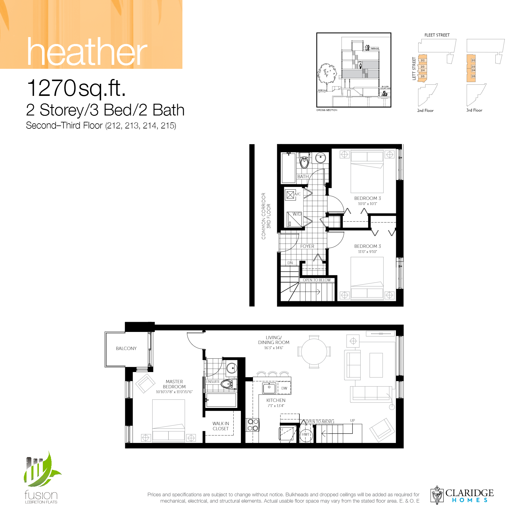 Fusion LeBreton Flats | Heather | Floor Plans and Pricing