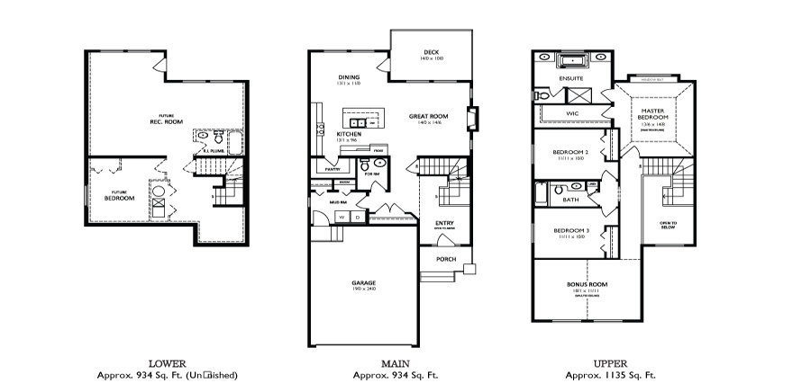 Horizons at Williamstown | Sheffield | Floor Plans and Pricing