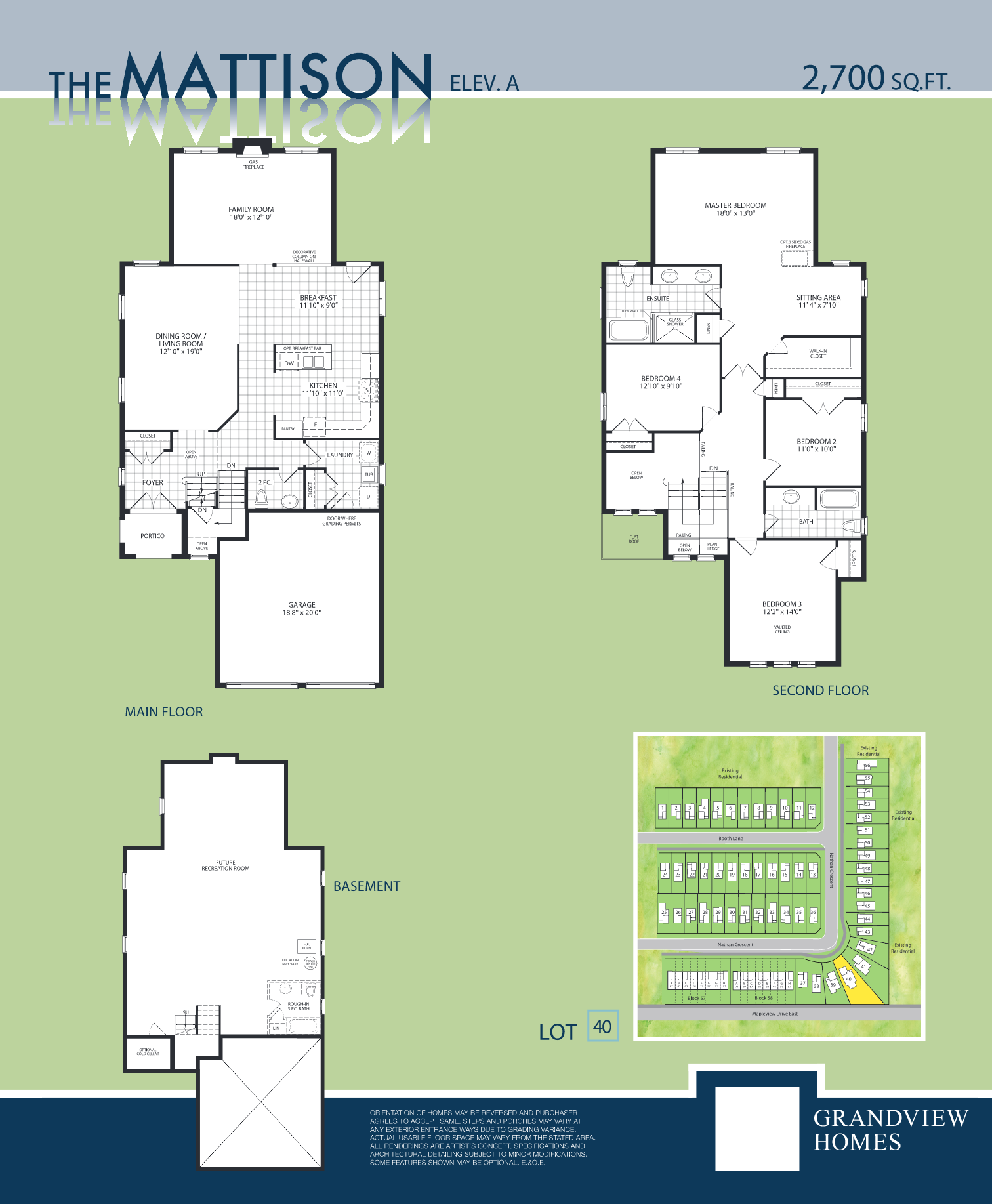 Cromwell Place | Mattison | Floor Plans and Pricing