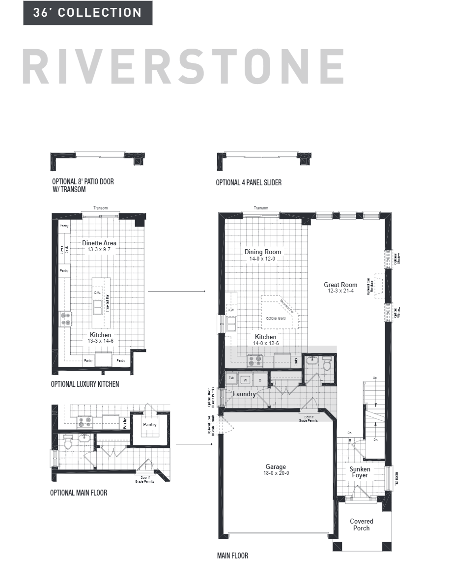 Grasslands of Stauffer Woods Phase II | Riverstone 36' B | Floor Plans ...