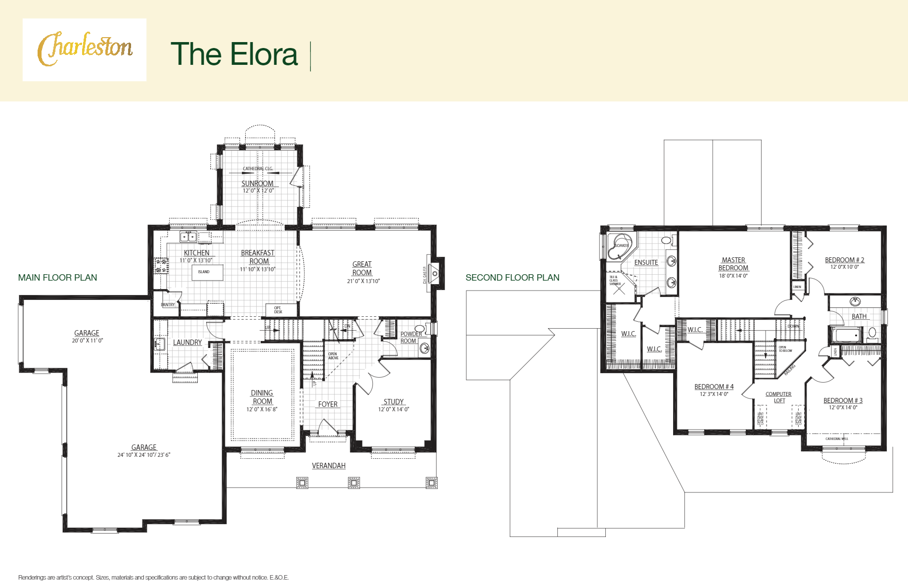 Audrey Meadows - The Elora Floor Plan, Puslinch ON | Livabl