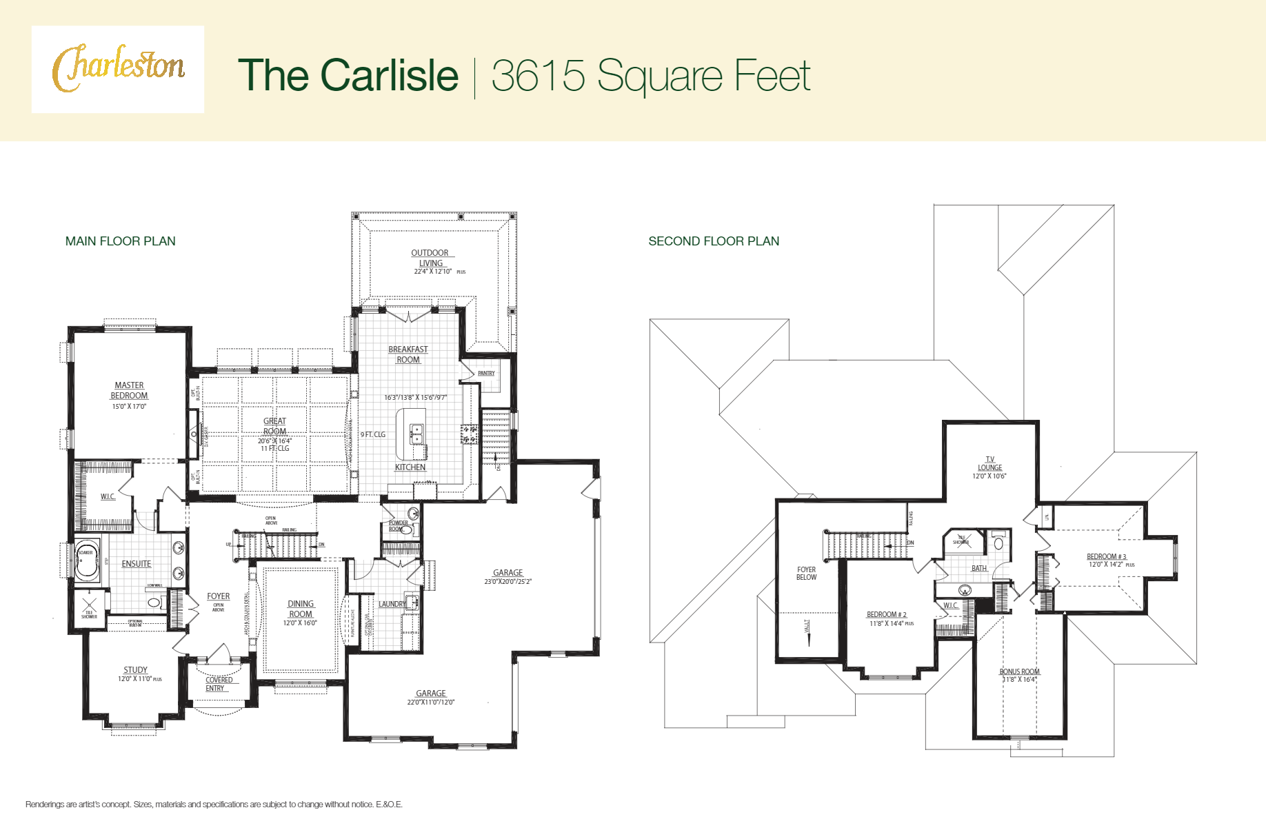 Audrey Meadows - The Carlisle Floor Plan, Puslinch ON | Livabl