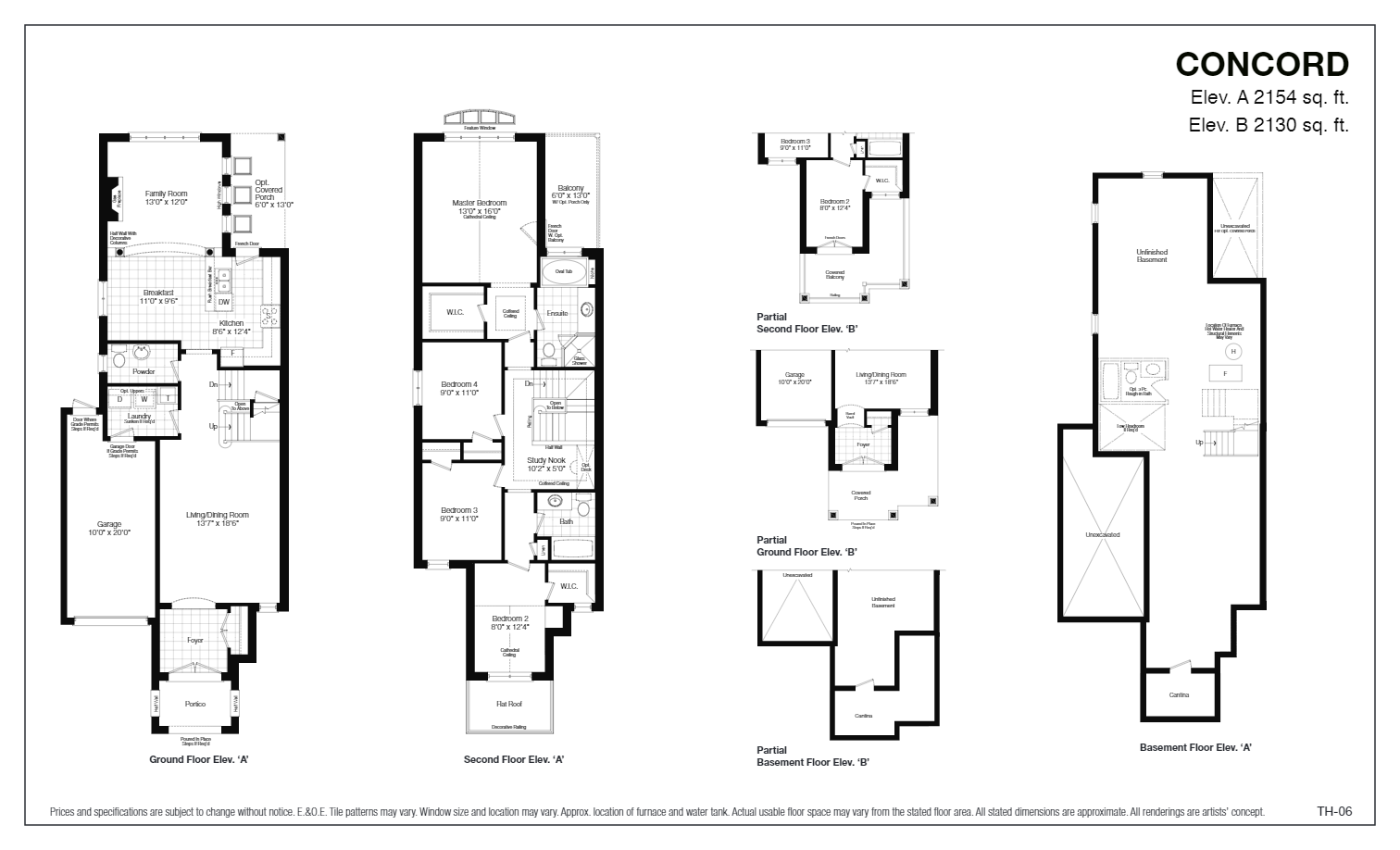 The Market Collection at King's Ridge - Concord Floor Plan, King ON ...