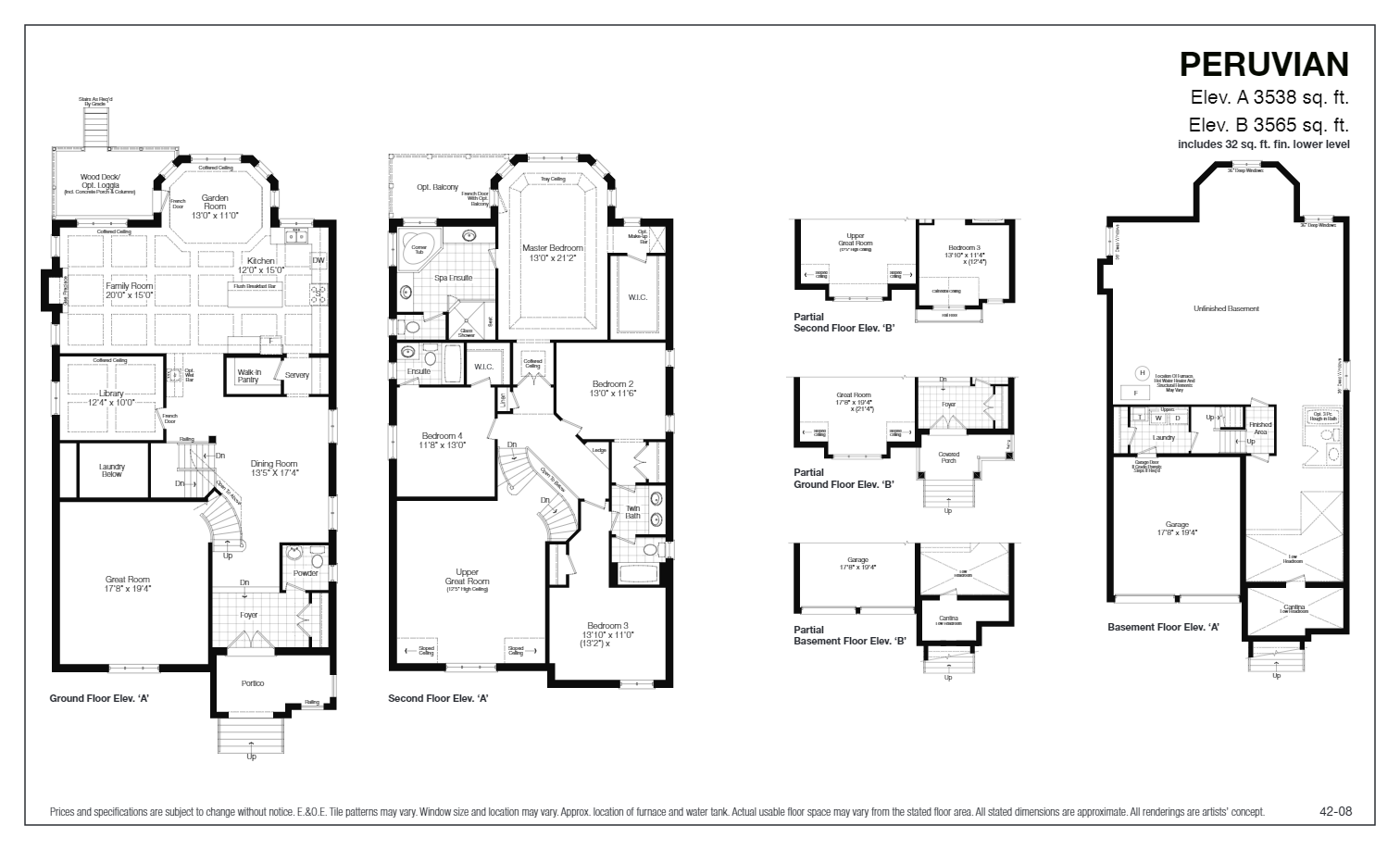 The Market Collection at King's Ridge - Peruvian Floor Plan, King ON ...
