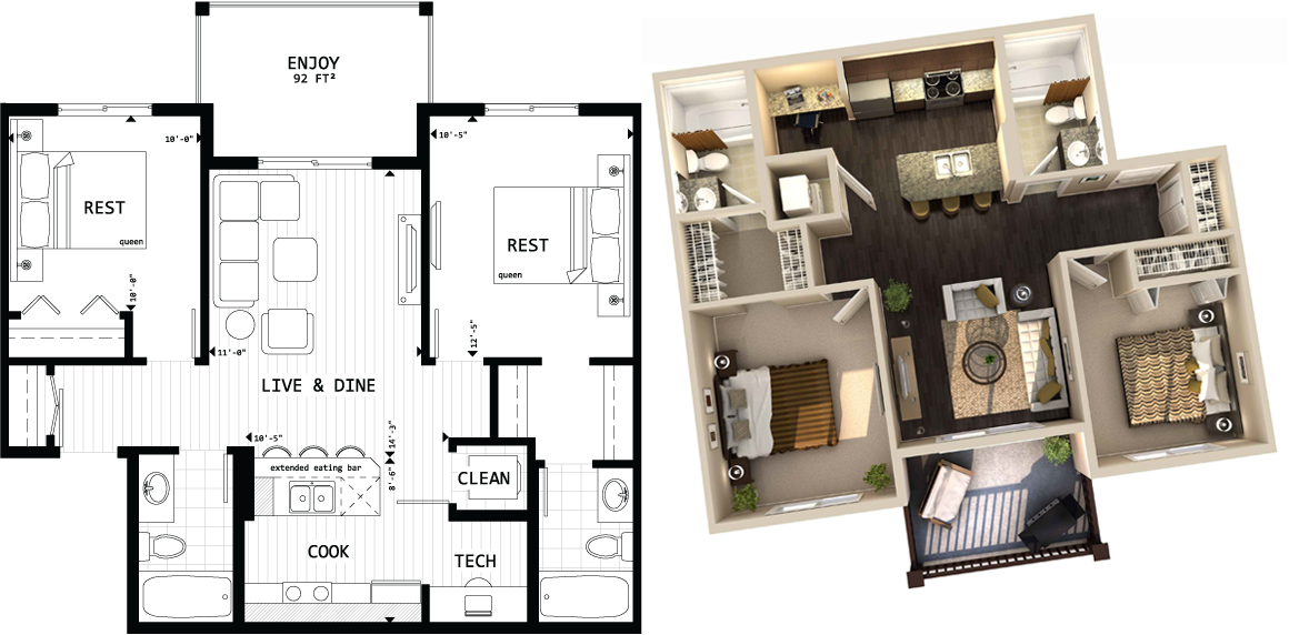 Elements at Windermere | Oxygen | Floor Plans and Pricing