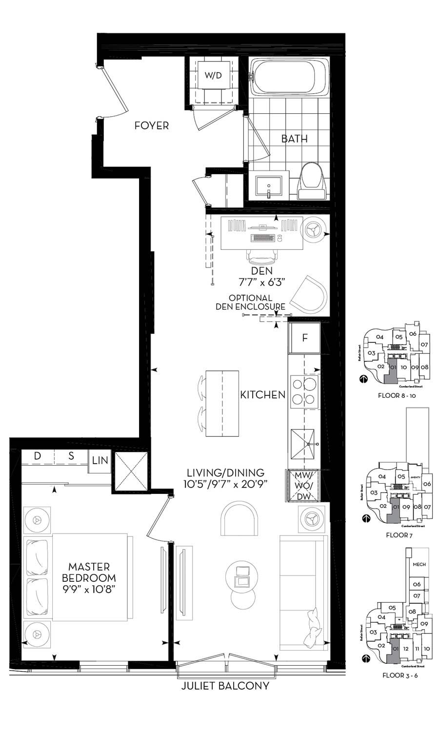 Minto Yorkville Park | Davis | Floor Plans and Pricing