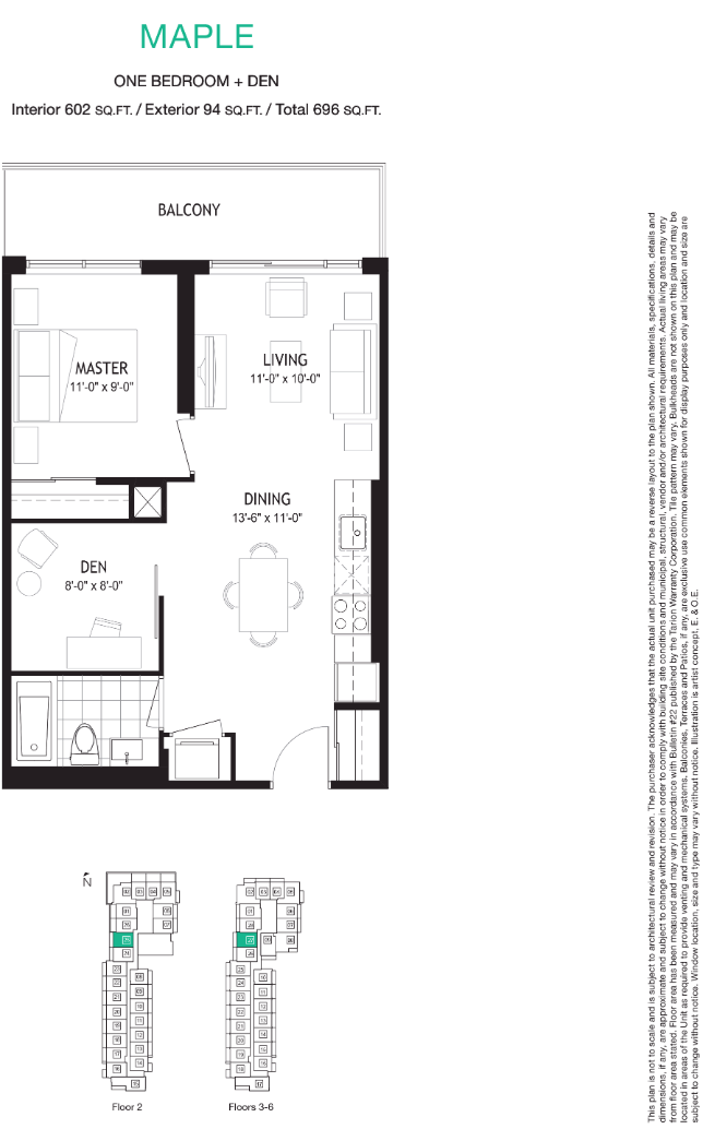 The Colours of Emerald City | Maple | Floor Plans and Pricing