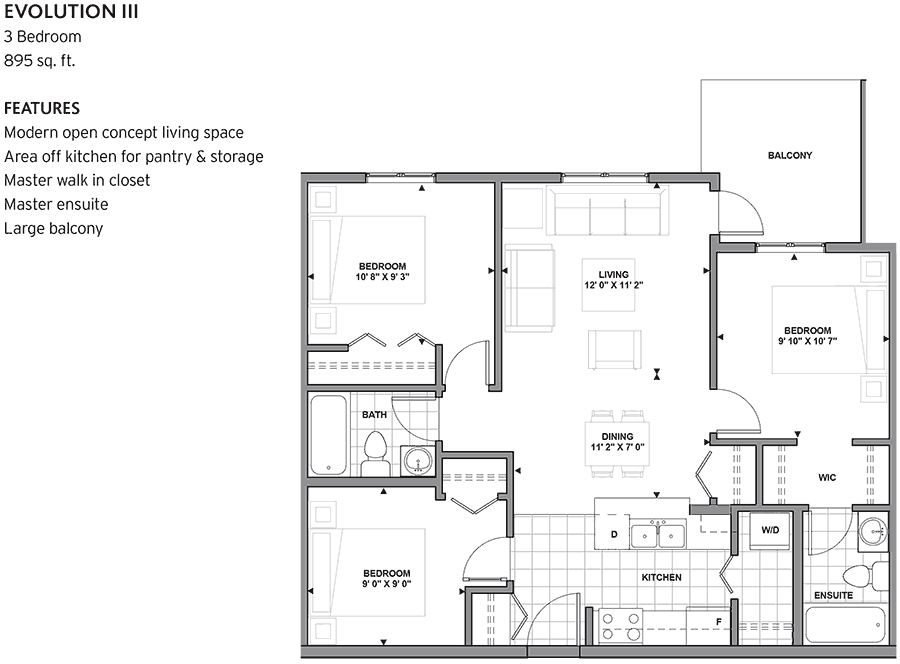 Erin Ridge Gate - Evolution III Floor Plan, St. Albert AB | Livabl
