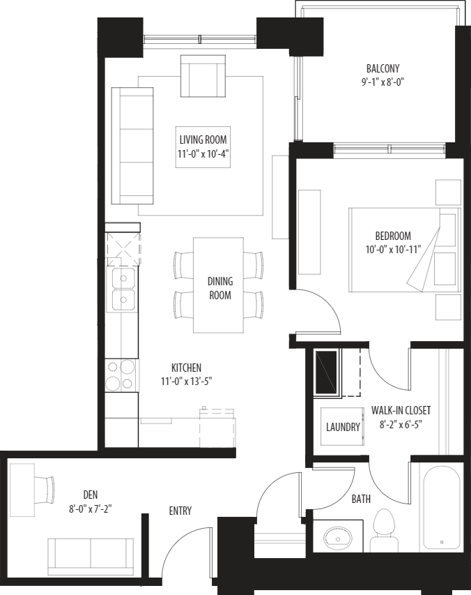 Vogue - Varsity Floor Plan, Calgary AB | Livabl