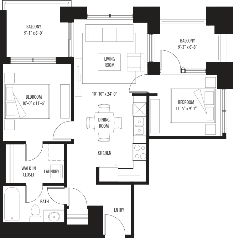Vogue | The Clarion | Floor Plans and Pricing