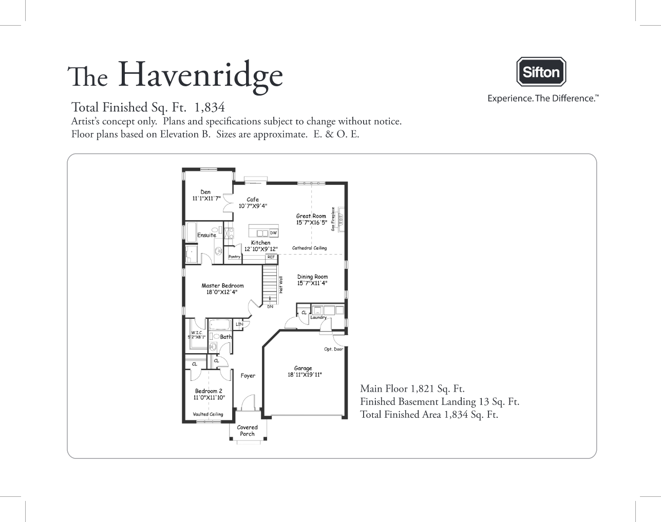 Andover Trails | The Havenridge | Floor Plans and Pricing