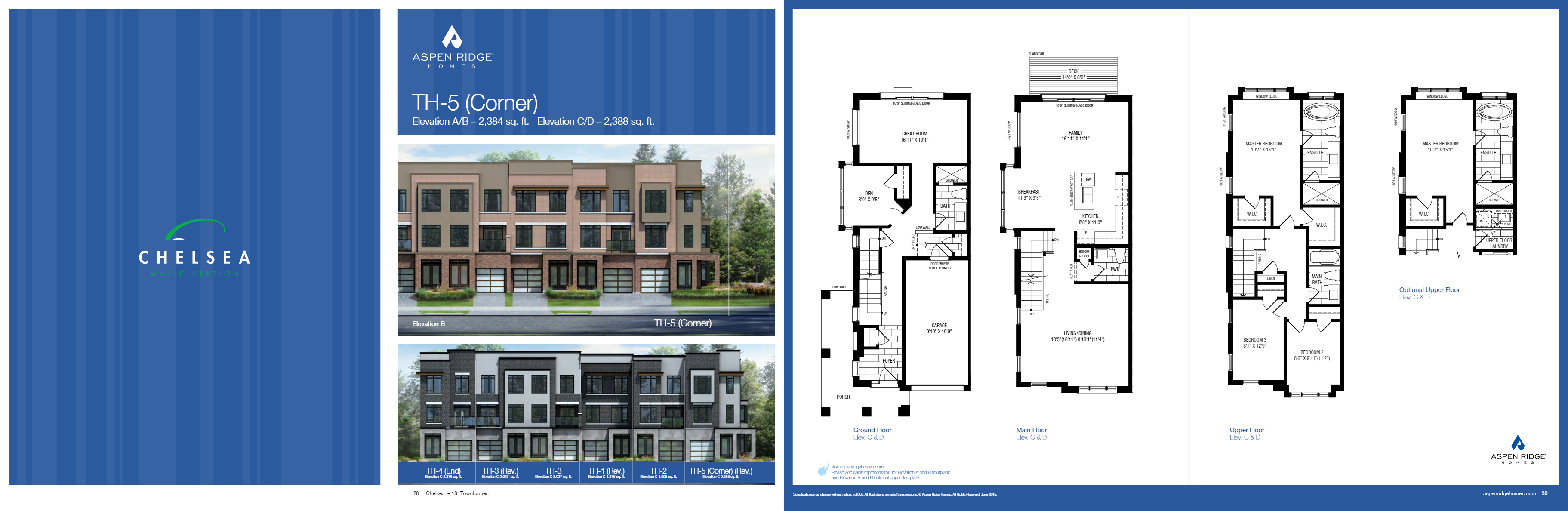 Chelsea Maple Station | TH5 D (corner) | Floor Plans and Pricing